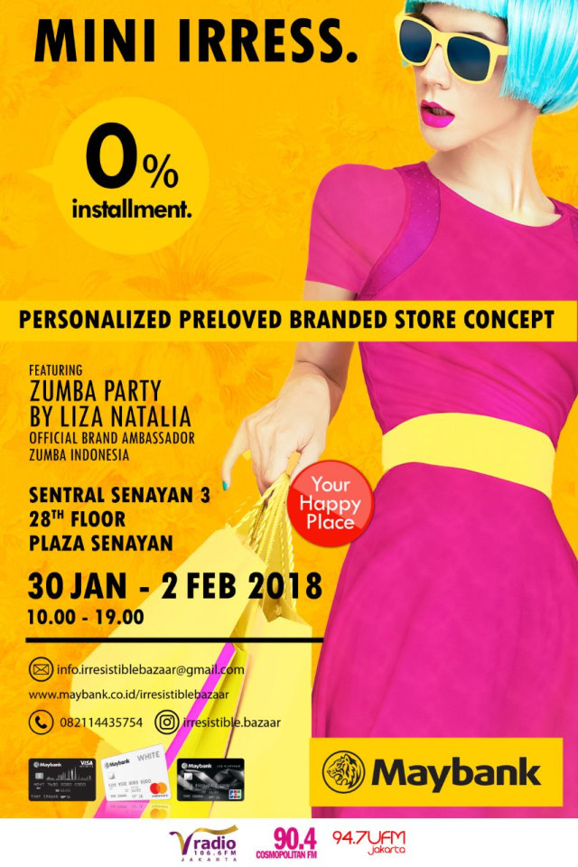 'MINI IRRESS', Versi Mini Irresistible Bazaar Hadir dengan Konsep Baru ...