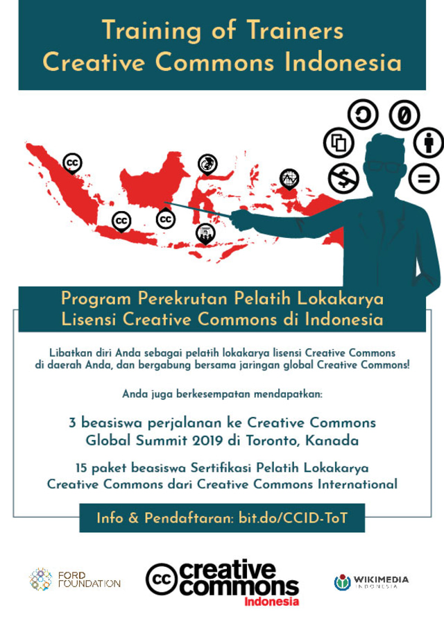 MARI, IKUT SERTA DALAM TRAINING OF TRAINERS CREATIVE COMMONS INDONESIA ...