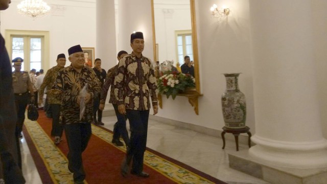 Jokowi Bersilaturahmi Dengan Peserta Musyawarah Besar Pemuka Agama