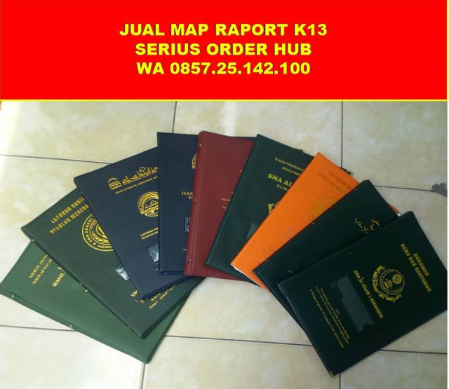 Wa 085725142100, Map Raport, Map Raport Jogja, Map Raport K13, Map ...