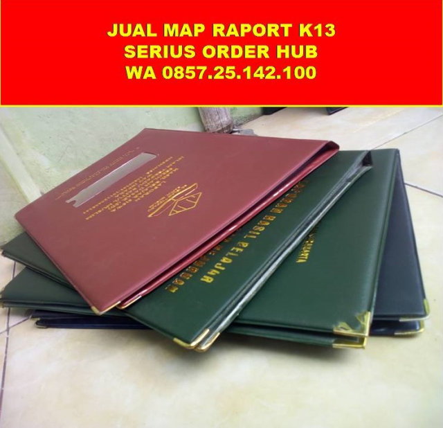 Wa 085725142100 Sampul Raport Sampul Kurikulum 2013 Map Raport Sekolah Map Raport