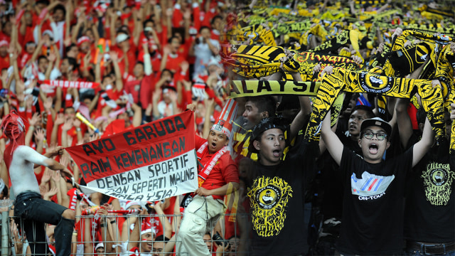Mengingat Perseteruan Ultras Malaya dengan Suporter Indonesia ...