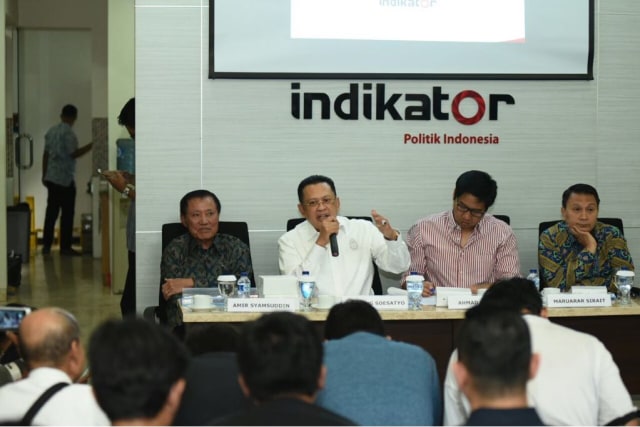 Survei Indikator Masyarakat Puas Dengan Kondisi Ekonomi Era Jokowi
