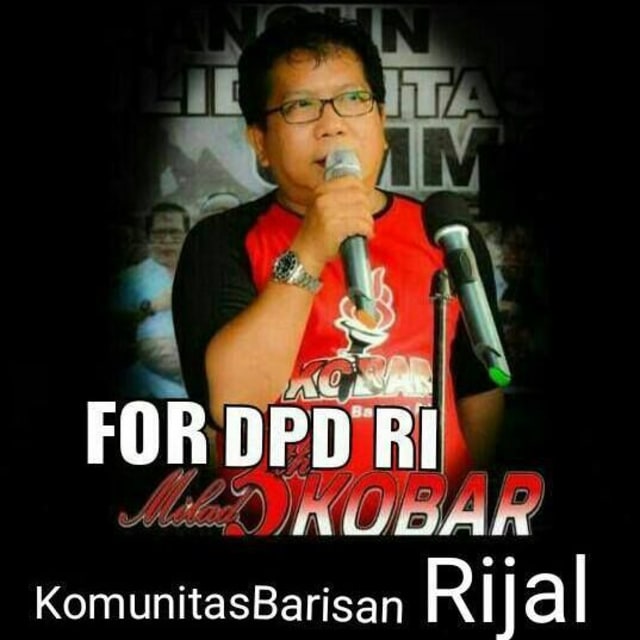 Rijal (Pendiri Kobar), Bismillah Siap Maju Menjadi Calon Anggota DPD RI ... Rijal (Pendiri Kobar), Bismillah Siap Maju Menjadi Calon Anggota DPD RI ...
