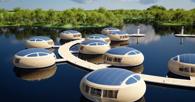 7 Desain Rumah Apung Paling Menakjubkan di Dunia | kumparan.com