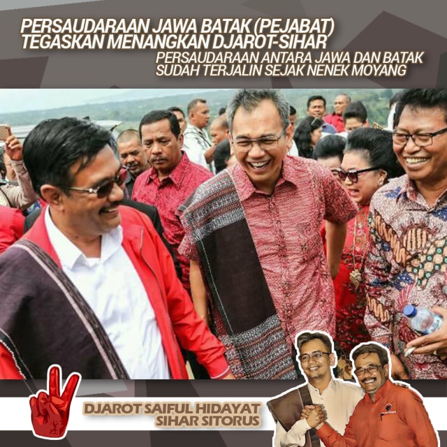 Persaudaraan Jawa Batak Tegaskan Menangkan Djarot-Sihar | kumparan.com