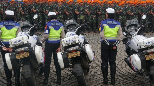 20 Ribu Anggota TNI-Polri Amankan Perayaan Tahun Baru di Jakarta ...
