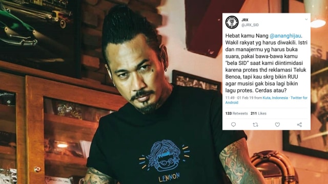 Foto: Perang Cuit Jerinx SID | kumparan.com