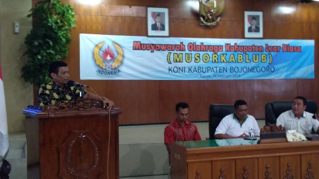Ali Mahmudi, Pimpin KONI Bojonegoro Periode 2019 - 2023 - kumparan.com