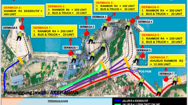 Mudik Lebaran 2019, Dermaga 7 Pelabuhan Merak Disiapkan Untuk Pemotor ...