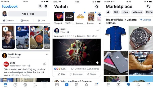 Logo dan Tampilan Baru Facebook Telah Hadir di Aplikasi iOS | kumparan.com