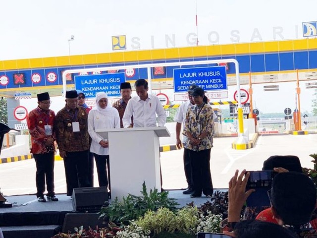 Jokowi Resmikan 3 Seksi Tol Pandaan-Malang | kumparan.com