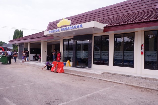 Melihat Tampilan Baru Kantor Damri Lampung, Penumpang : Lebih Nyaman ...