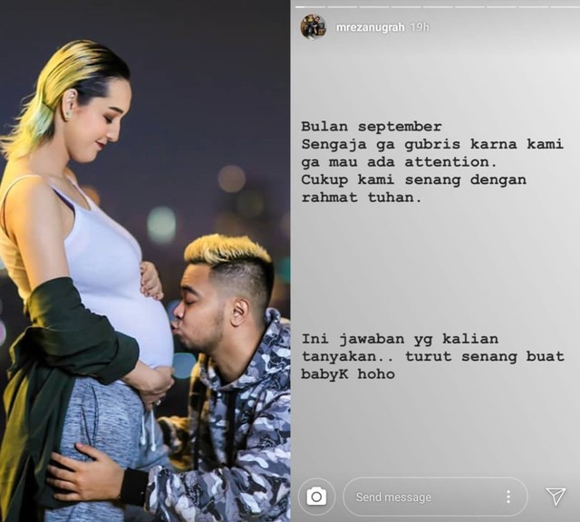 Unggah Foto USG, Reza 'SMASH' Dibanjiri Komentar Netizen | kumparan.com
