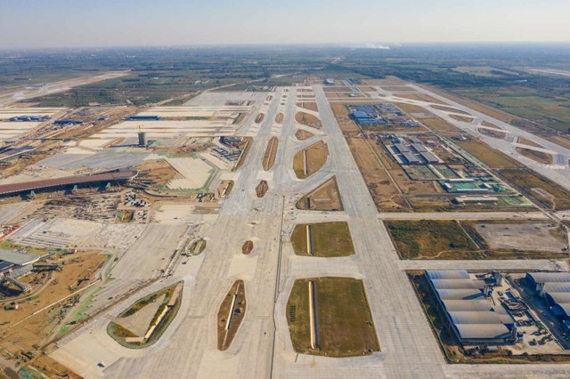 Foto: Indahnya Bandara Internasional Daxing Beijing, China | kumparan.com