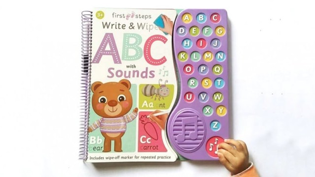 Review Buku Anak: Write and Wipe ABC with Sounds | kumparan.com