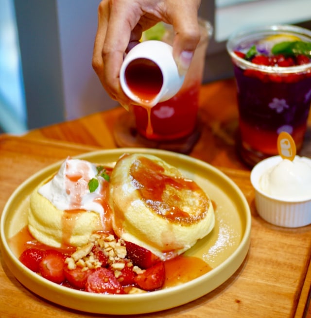 Mencicipi Chizu Boba, Kreasi Fluffy Pancake Bertabur Boba ala Pan & Co ...