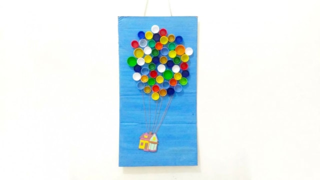 DIY: Up Movie Inspired Bottle Caps Craft for 18 M+ | kumparan.com