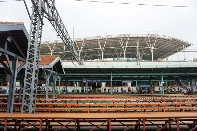 Foto: Wajah Stasiun Manggarai yang Disiapkan Jadi Stasiun Terbesar RI ...