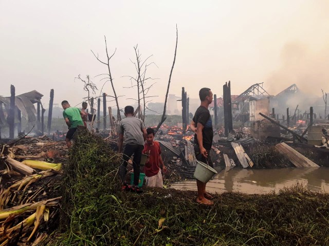 Puluhan Rumah di Palembang Hangus Terbakar | kumparan.com