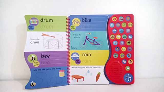 Review Write and Wipe Book: First Words with Sounds | kumparan.com