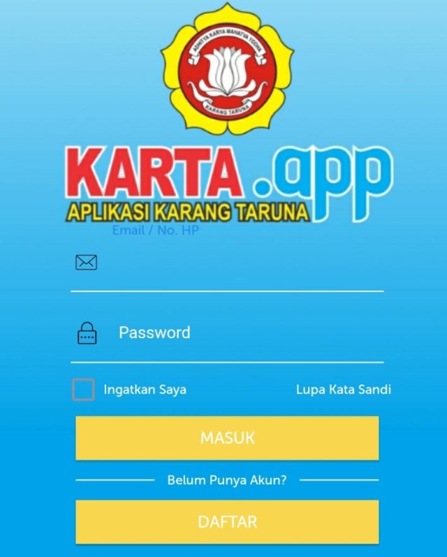Karta APP, Aplikasi Karya Karang Taruna Kota Bandung | kumparan.com