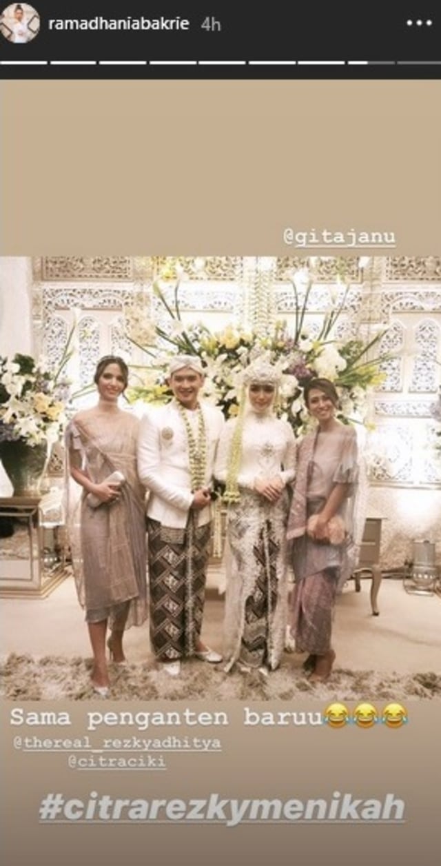 10 Momen Akad Nikah Citra Kirana dan Rezky Aditya | kumparan.com