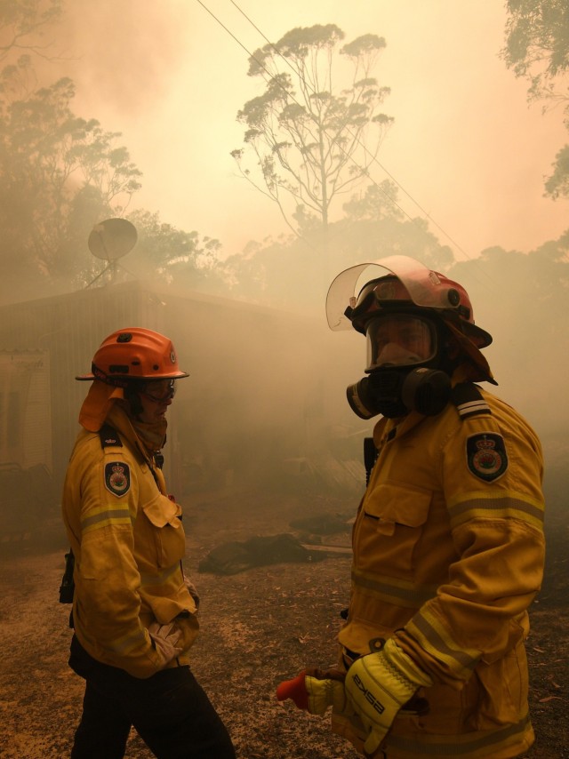 Foto: Berjuang Menjinakkan Api di Hutan Australia | kumparan.com