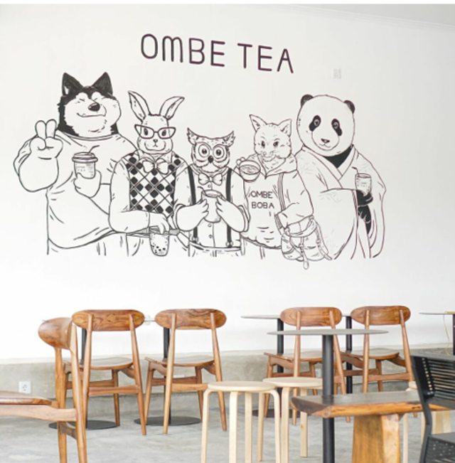 Bersantai di Ombe Tea, Kafe Baru yang Instagramable di Samarinda ...