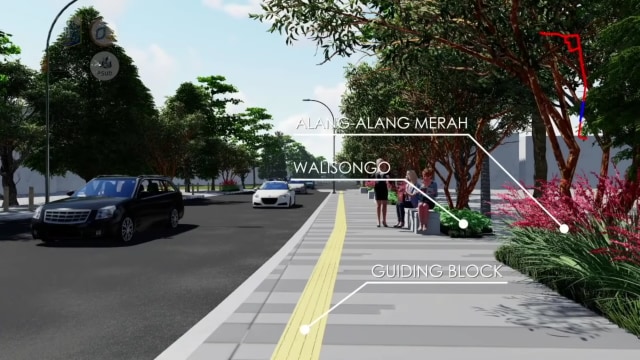 Desain Trotoar Kemang yang Akan Rampung Bulan Desember 2019 | kumparan.com