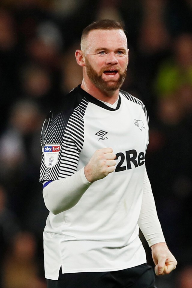 Wayne Rooney Lakoni Debut Manis Bersama Derby County | kumparan.com