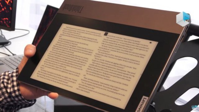 CES 2020: Lenovo ThinkBook Plus Punya Layar E-Ink di Covernya ... CES 2020: Lenovo ThinkBook Plus Punya Layar E-Ink di Covernya ...