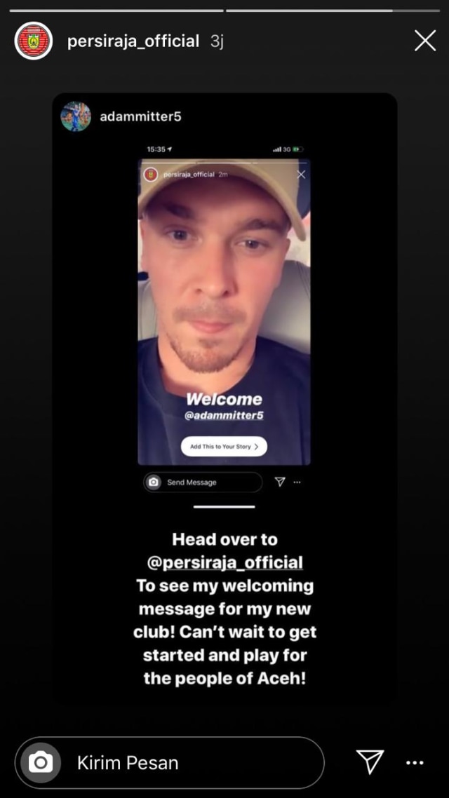 Resmi: Persiraja Rekrut Adam Mitter | kumparan.com