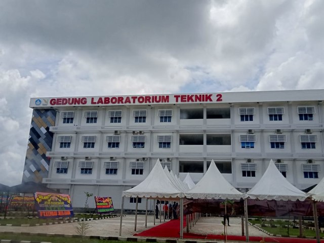 Senilai Rp 42 Miliar, Gedung Laboratorium Teknik 2 Itera Diresmikan ...