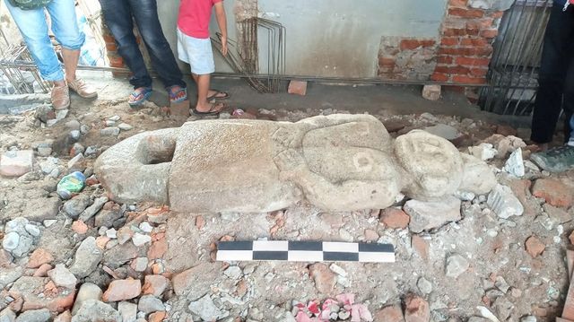 Patung Arca yang Ditemukan Warga di Pinrang Diduga Peninggalan Kerajaan ...