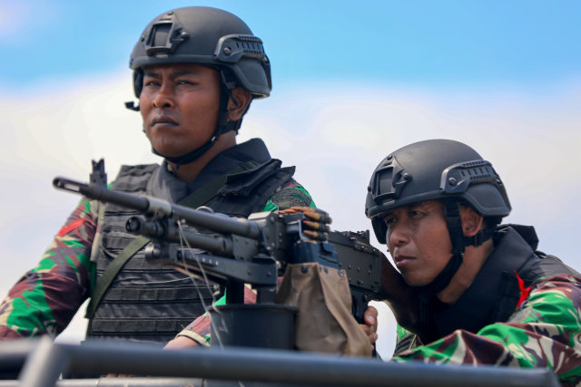 Foto: Aksi TNI AU dalam Simulasi Pertahanan Udara di Lanud SIM Aceh ...