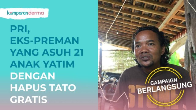 Bertemu dengan Pri, Preman Pensiun yang Asuh 21 Anak Yatim di Sleman ...