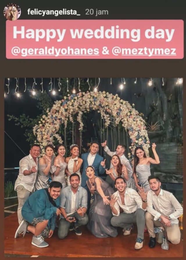 6 Momen Bahagia Pernikahan Mesty Mez dan Gerald Yohanes | kumparan.com