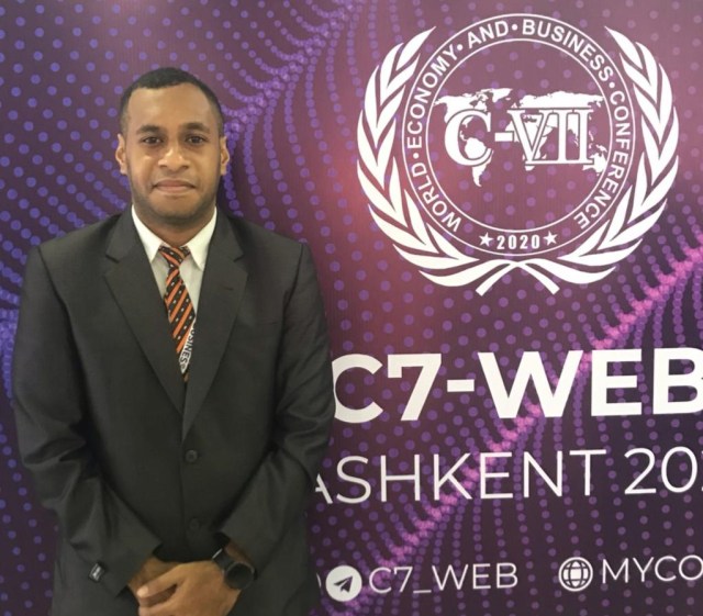 Steve Mara, Anak Muda Papua di Ajang Model United Nations Uzbekistan ...