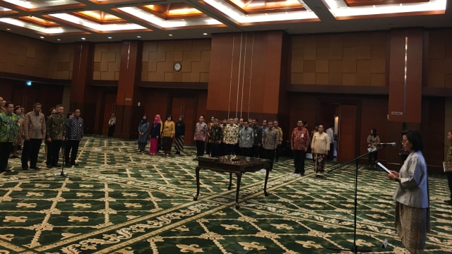 Waspada Corona, Sri Mulyani Tak Salaman Saat Lantik Pejabat Baru Kemenkeu | kumparan.com
