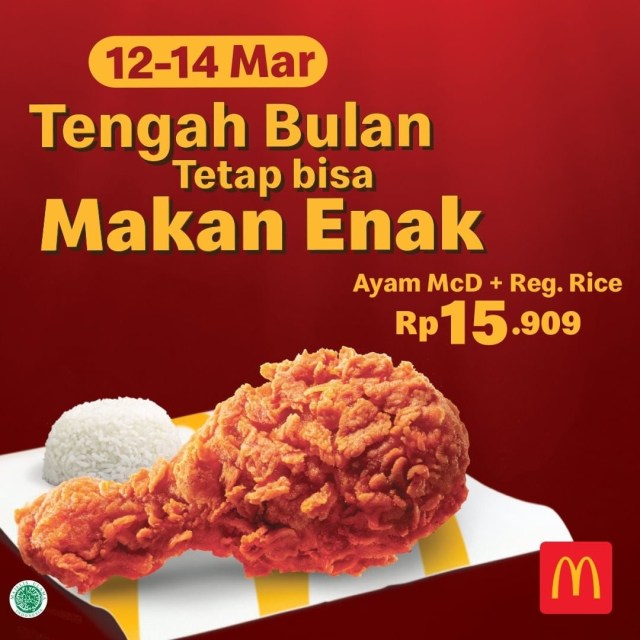 3 Resto yang Tawarkan Promo Minggu Ini, Ada Paket MCD Cuma Rp 15 Ribuan ...
