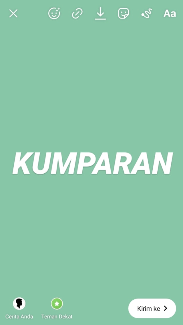 Cara Bikin Gradasi Warna di Instagram Story | kumparan.com