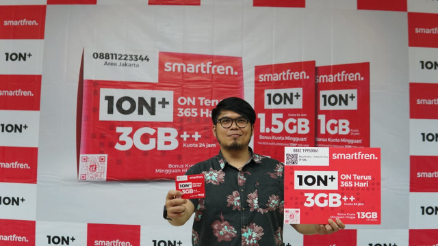 Smartfren Hadirkan Kartu Perdana 1ON+ dengan Masa Aktif hingga Setahun ...