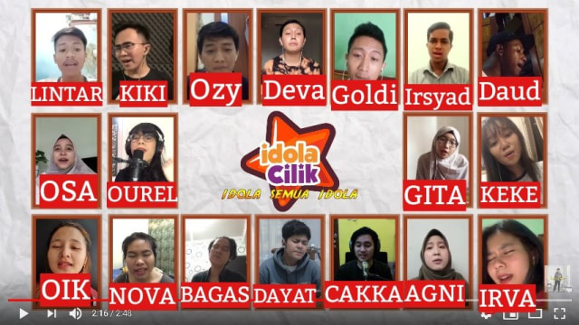 Masih Ingat Finalis Idola Cilik? Mereka Membuat Video Bersama Loh ...