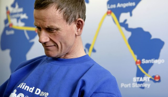 Si Buta Dave Heeley: Tujuh Hari, Tujuh Benua, Tujuh Maraton | kumparan.com