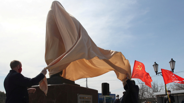 Abaikan Lockdown, Simpatisan Partai Komunis Rusia Peringati Hari Lahir ... Abaikan Lockdown, Simpatisan Partai Komunis Rusia Peringati Hari Lahir ...