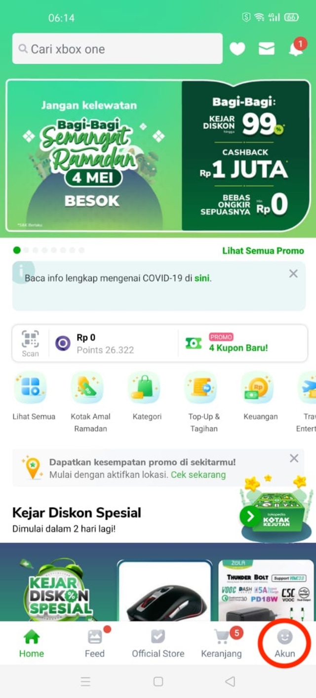 Cara Aktifkan PIN dan OTP Google Authenticator di Tokopedia Agar Tak ...