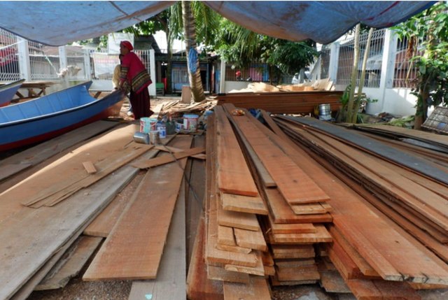Curhat Pembuat Perahu Tradisional Asal Sungai Mariam di Tengah Pandemi ...