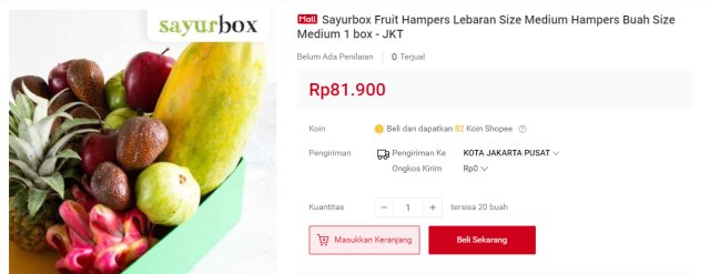 Inspirasi Parcel Lebaran Harga di Bawah Rp 150 ribu, untuk Kerabat ...