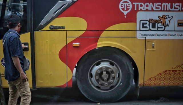 Foto: Antusias Warga Palembang Manfaatkan Layanan Teman Bus | kumparan.com
